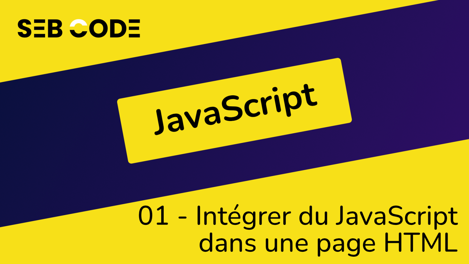 Tuto JavaScript, les bases de la programmation JavaScript